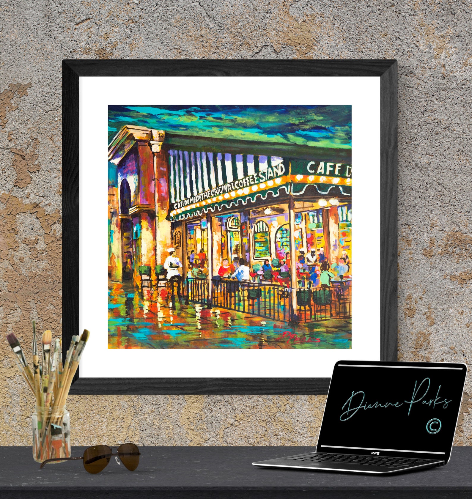 Café Du Monde Art Print New Orleans French Quarter Art - Etsy
