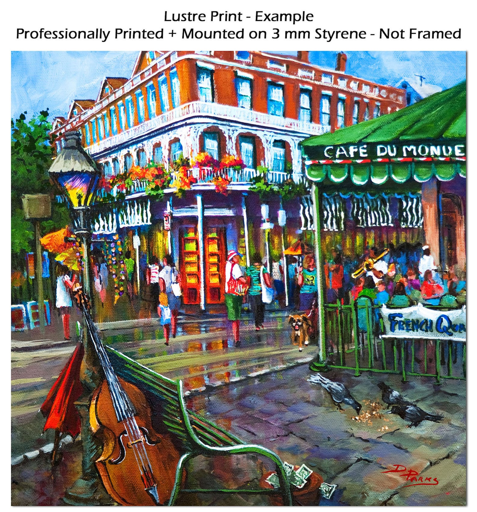Café Du Monde Art Print Beignets and Jazz New Orleans - Etsy