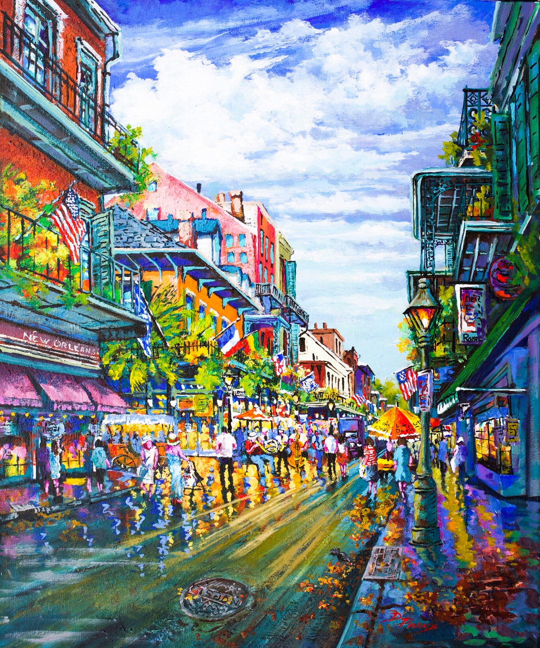 New Orleans Art, Louisiana Art, New Orleans French Quarter Painting ...