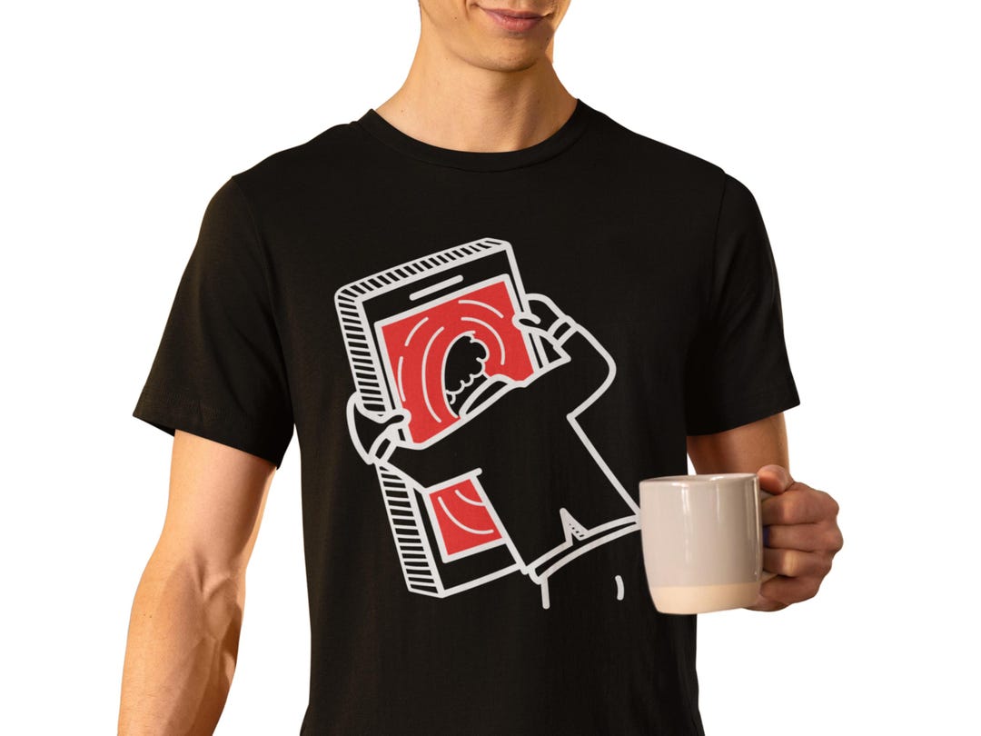 Funny Doom Scrolling Graphic Tee for Those Endless Scrolling Sessions ...