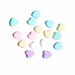 BULK 100 Assorted Mix Colored Acrylic 8mm Heart Beads BD743 - Etsy
