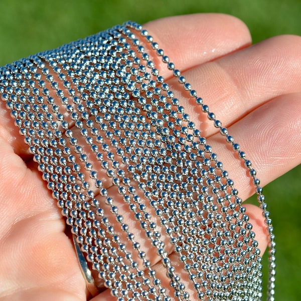 2mm Ball Chain - Etsy