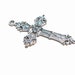 BULK 20 Large Cross Silver Tone Pendants SC6234 - Etsy