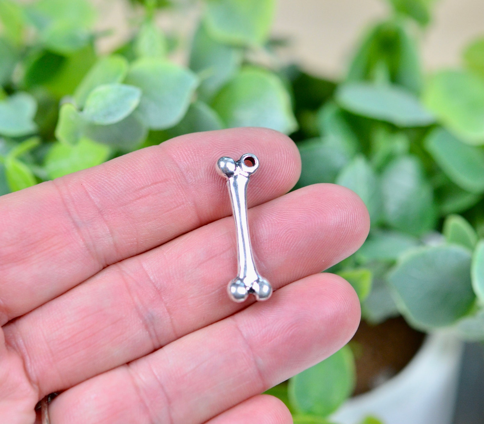 5 Anatomically Correct Silver Femur Bone Charm SC5225 | Etsy