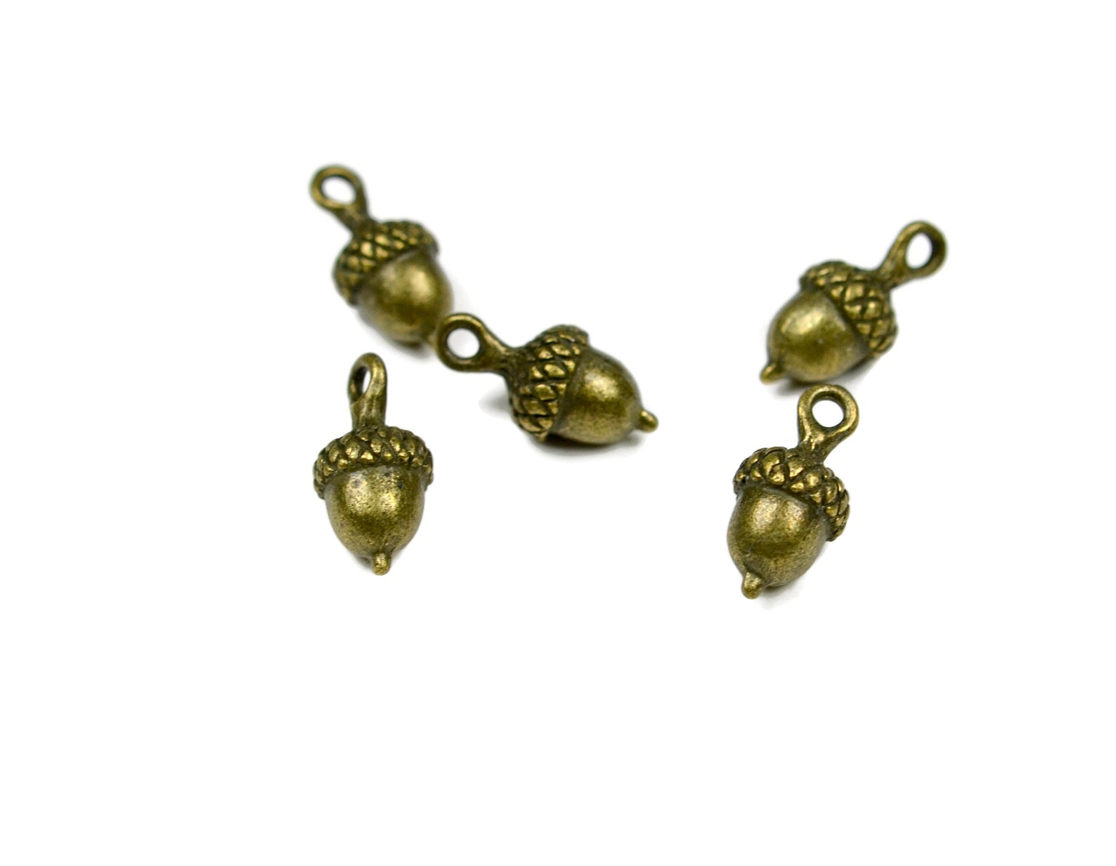 BULK 20 Acorn 3D Bronze Tone Charms BC6004 - Etsy