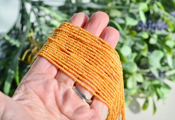 1 Strand Light Orange Cultured Freshwater Seed Pearls BD982 - Etsy