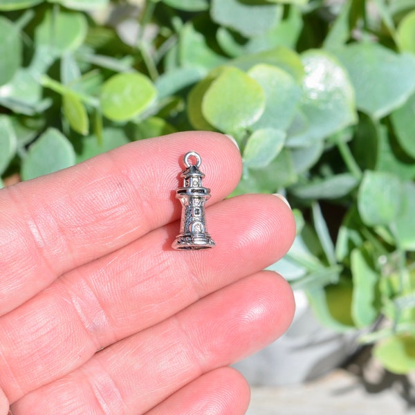 Lighthouse Charm - Etsy