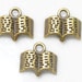 BULK 50 Open Book Bronze Tone Charms BC2907 - Etsy