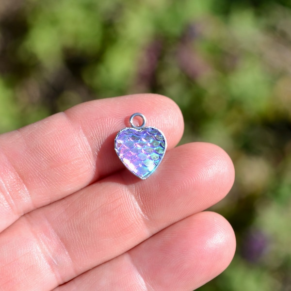 Fish Scale Charms - Etsy