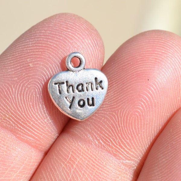 Heart Shaped Thank You Card - Etsy