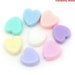 BULK 100 Assorted Mix Colored Acrylic 8mm Heart Beads BD743 - Etsy