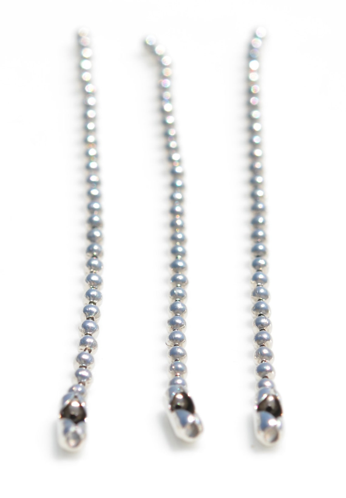 10 Ball Chain Key Chains F320 - Etsy