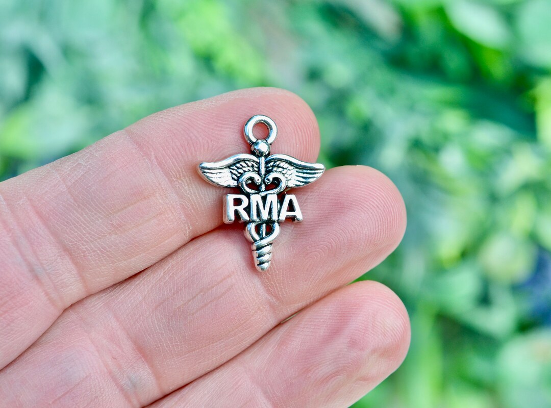 BULK 20 RMA Registered Medical Assistant Silver Tone Charms SC2941 - Etsy