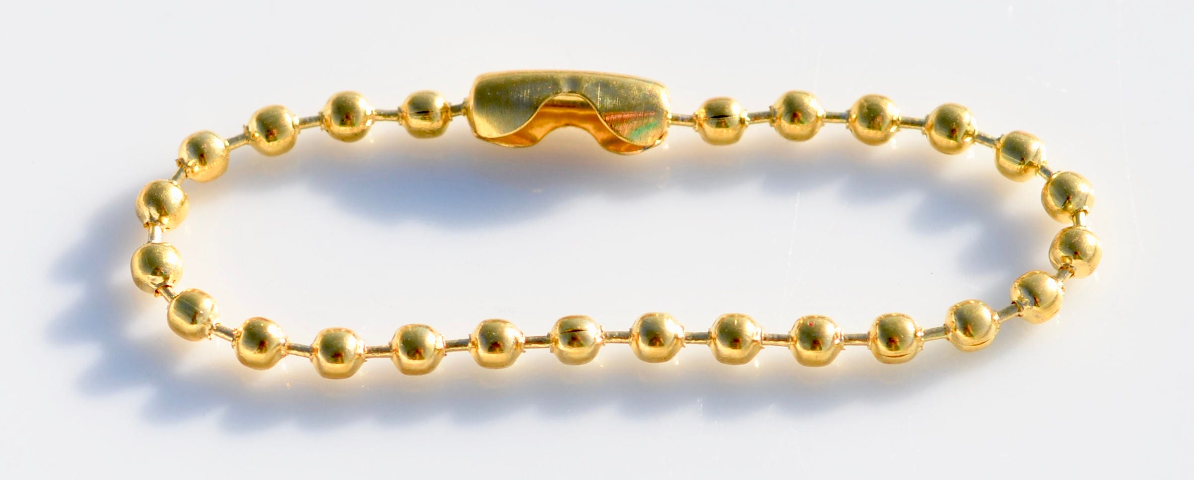 BULK 50 Gold Plated Ball Chain Key Chains F572 - Etsy