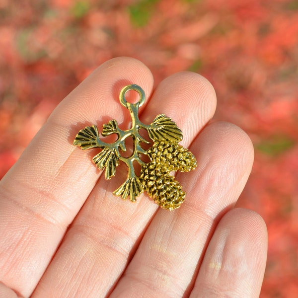 Gold Pine Cones - Etsy