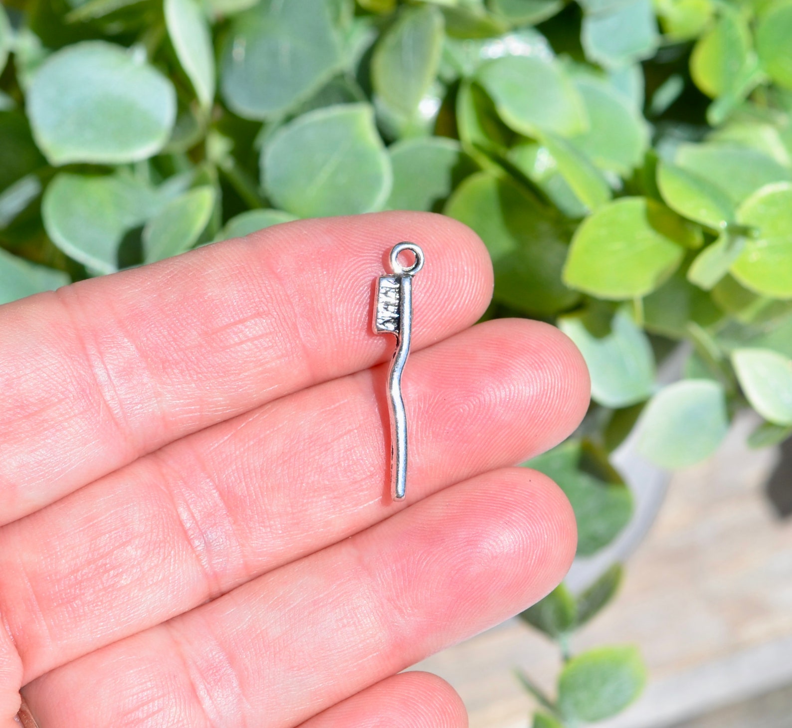 BULK 20 Toothbrush 3D Silver Tone Charms SC3338 | Etsy