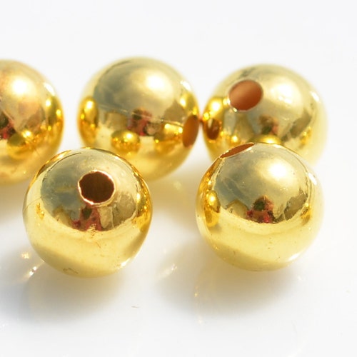 100 Bright Silver Smooth Round Beads 2.5mm 3mm 4mm 5mm - Etsy