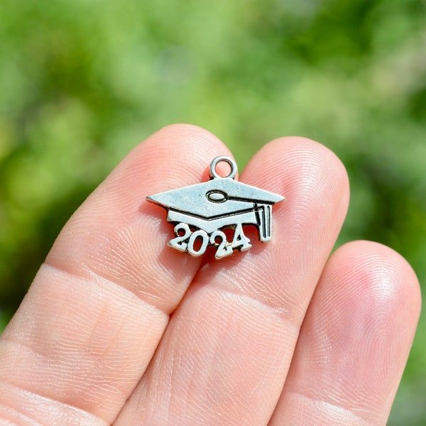 Graduation Cap Charm - Etsy