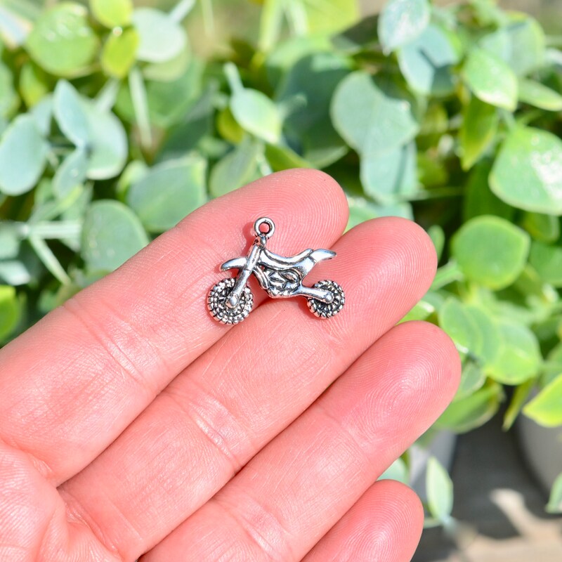 Dirt Bike Charm - Etsy