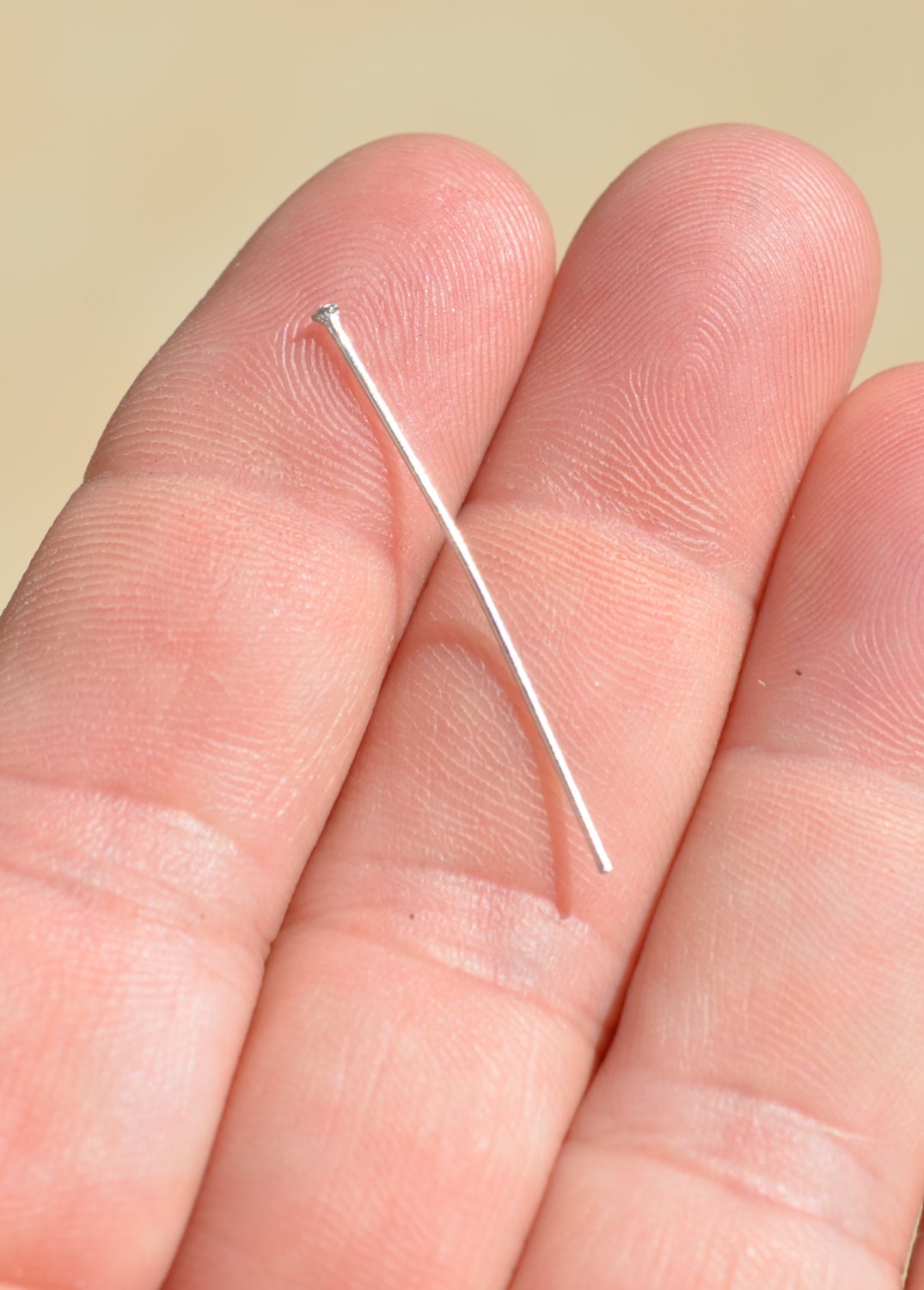 50 Stainless Steel 33mm Head Pins F219 - Etsy