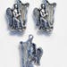 1 Angel Playing the Harp Silver Tone Charm SC1216 - Etsy