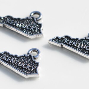 BULK 20 State of Kentucky Silver Tone Charms SC3406 - Etsy