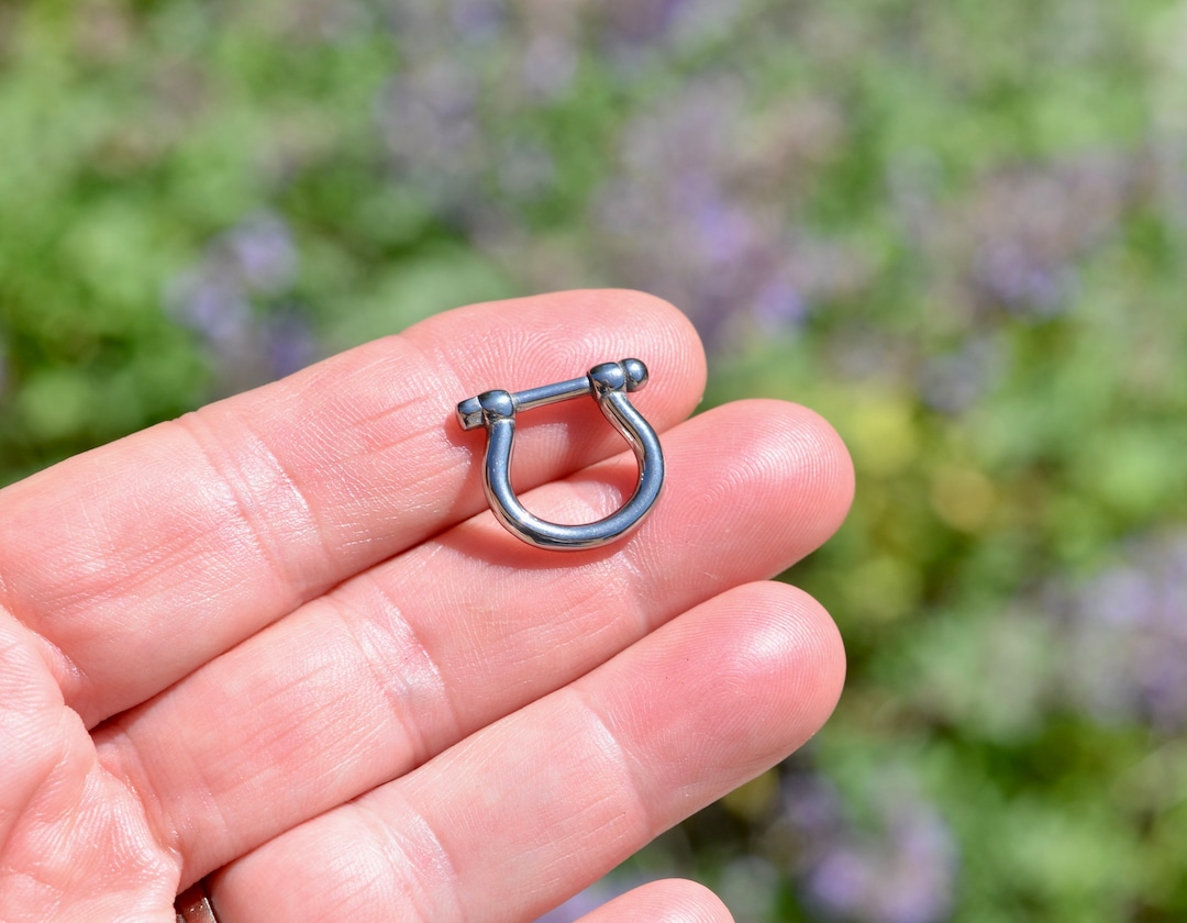 1 Stainless Steel Horseshoe Connector F679 - Etsy