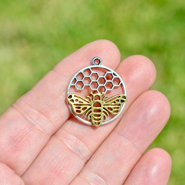 Bee Charms - Etsy