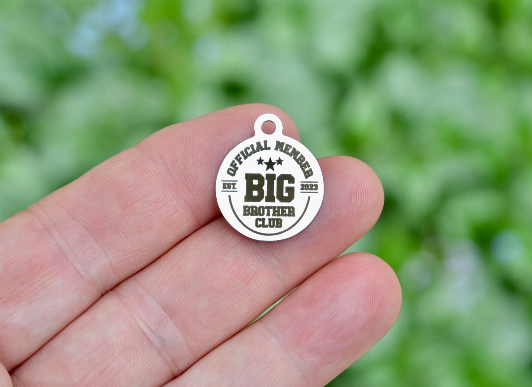 Official Member, Big Brother Club 2023 Custom Laser Engraved Stainless ...