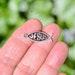 1 JESUS Fish Silver Tone Religious Charm SC6411 - Etsy