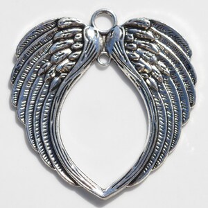 BULK 10 Angel Wing Silver Tone Connectors SC2308 - Etsy