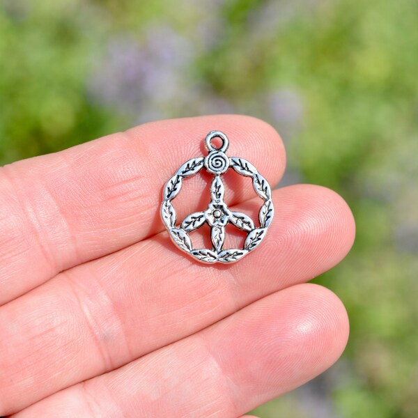 Peace Charm Bracelet - Etsy