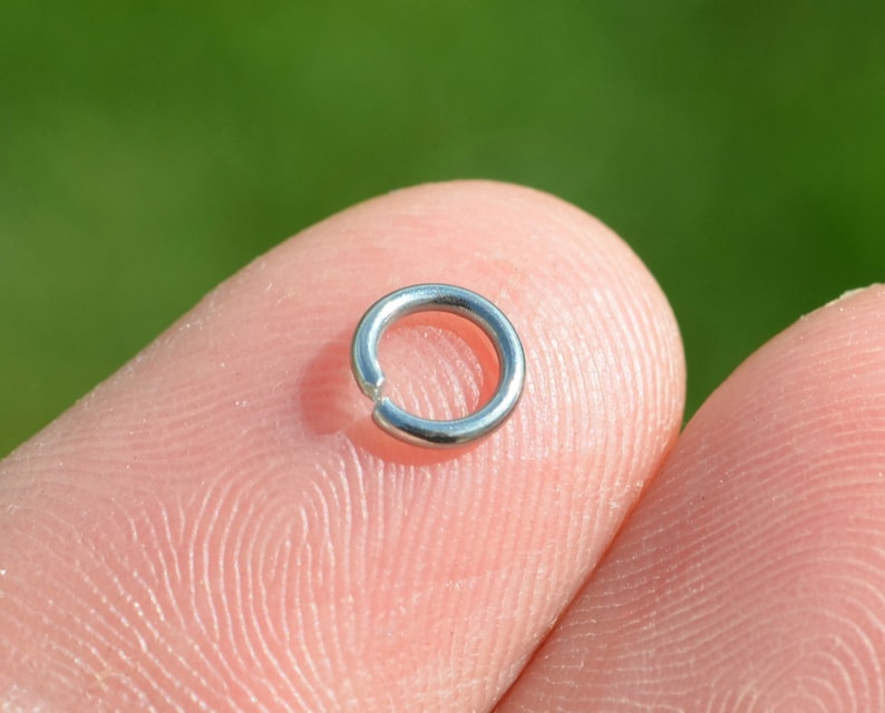 BULK 100 Stainless Steel 6mm Jump Rings F130 - Etsy