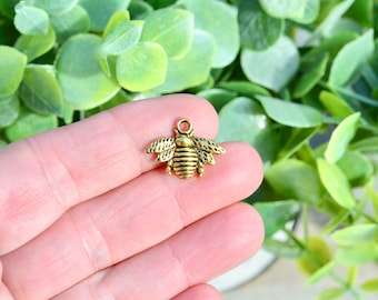 Bee Charm | Etsy