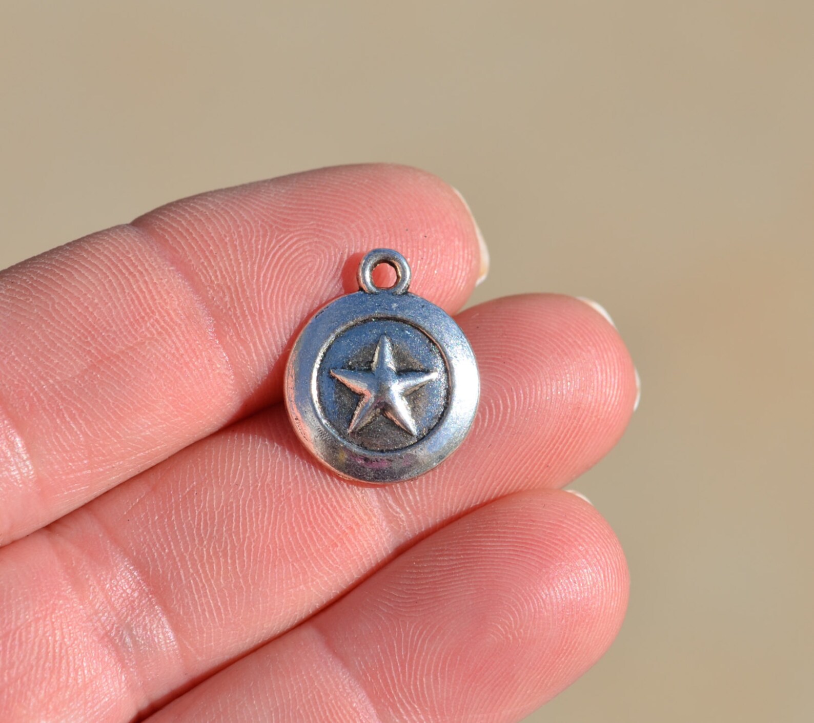 1 Western Star Silver Tone Charm SC6142 - Etsy