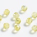 90 Light Yellow Crystal Round Beads 4mm BD344 - Etsy