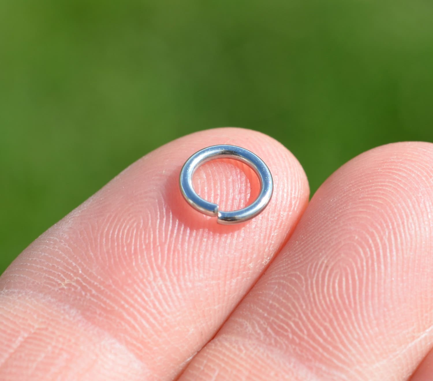 25 Stainless Steel 8mm Jump Rings 19 Gauge F557 - Etsy