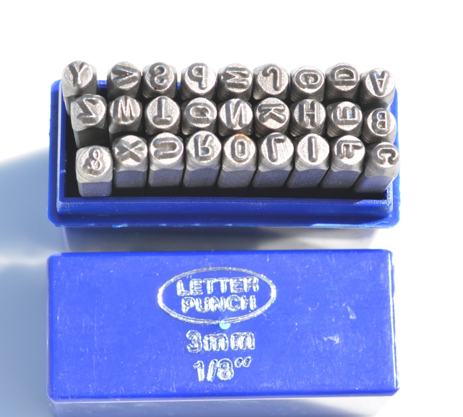 Metal Stamping 3mm Alphabet Letters Tool Box Set TL112 | Etsy
