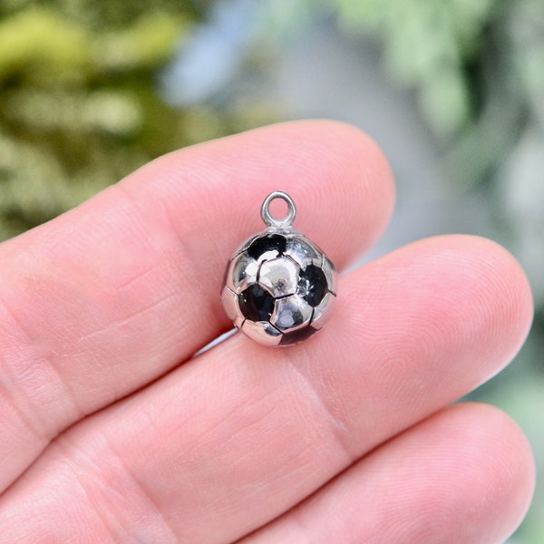 Soccer Charm - Etsy