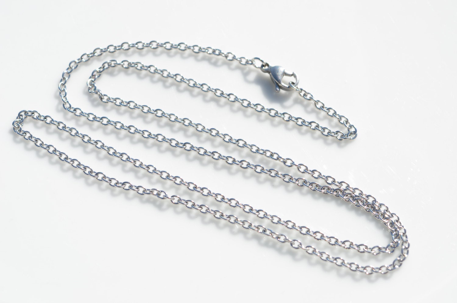 1 Stainless Oval Link Cable 23 Chain C963 - Etsy