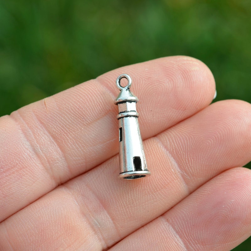 Lighthouse Charm - Etsy