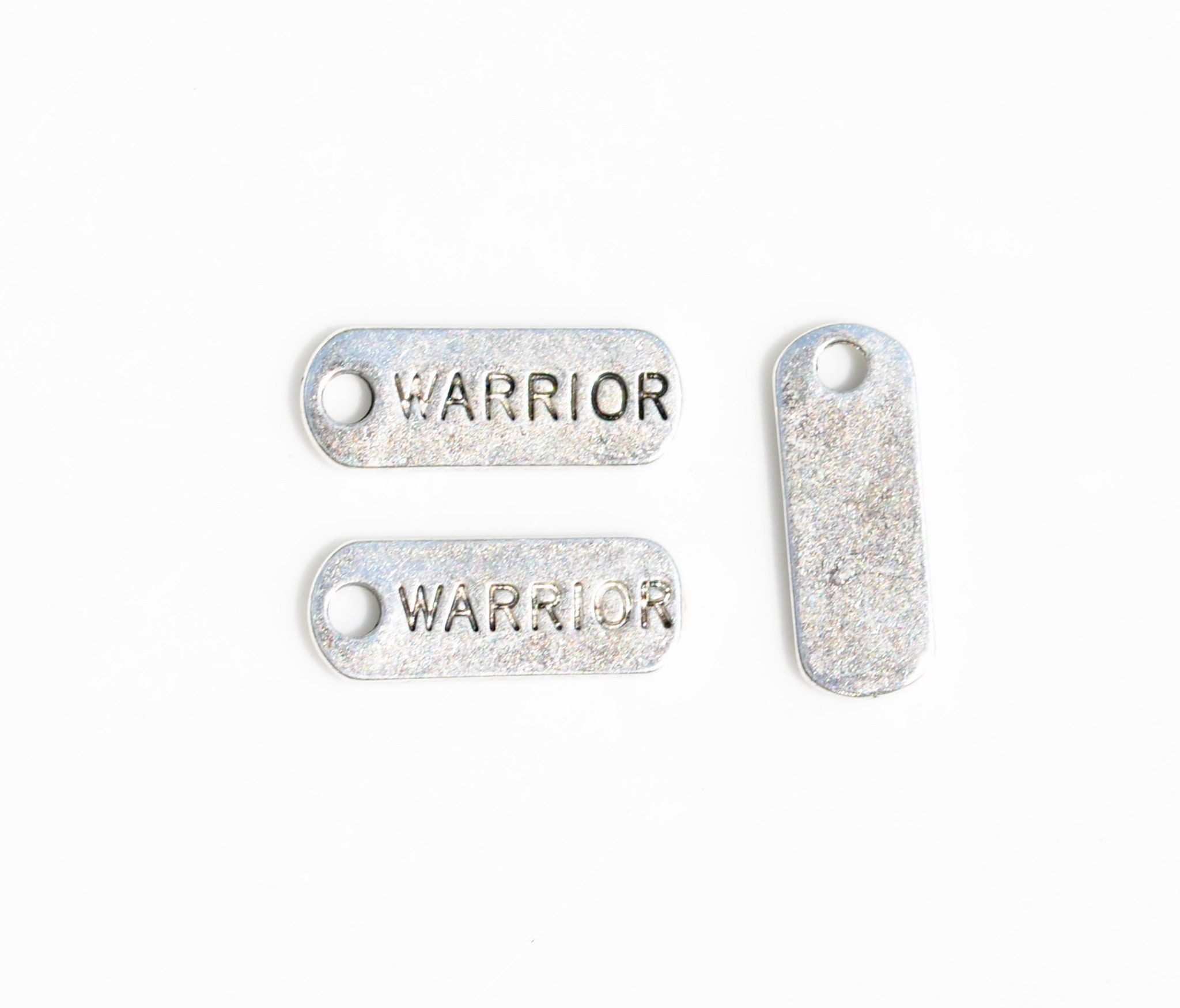 10 WARRIOR Silver Tone Charms SC2687 | Etsy