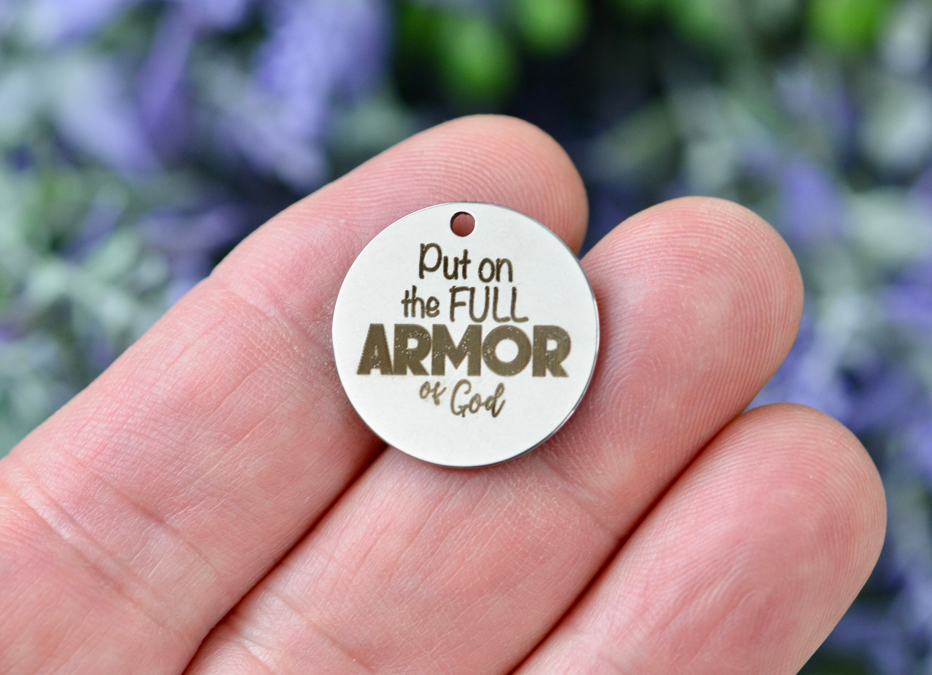 Put on the Full ARMOR of God Custom Laser Engraved Stainless Steel ...