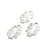 5 Puzzle Connector Piece Silver Tone Charms SC4260 - Etsy