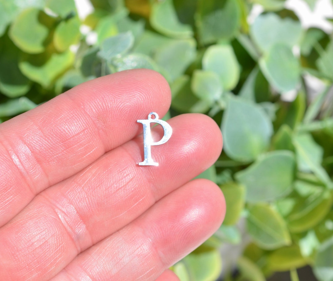 BULK 10 Stainless Steel Rho Greek Letter Charms SC7019 - Etsy