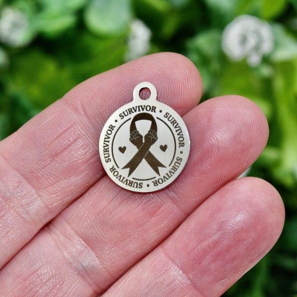 Cancer Survivor Charms - Etsy