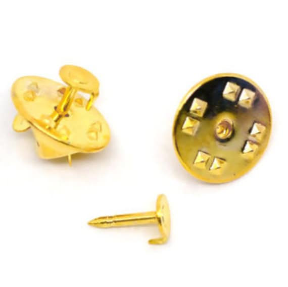 BULK 50 Tie Tac Pin Brooch Gold Tone Lapel Pins F744 | Etsy