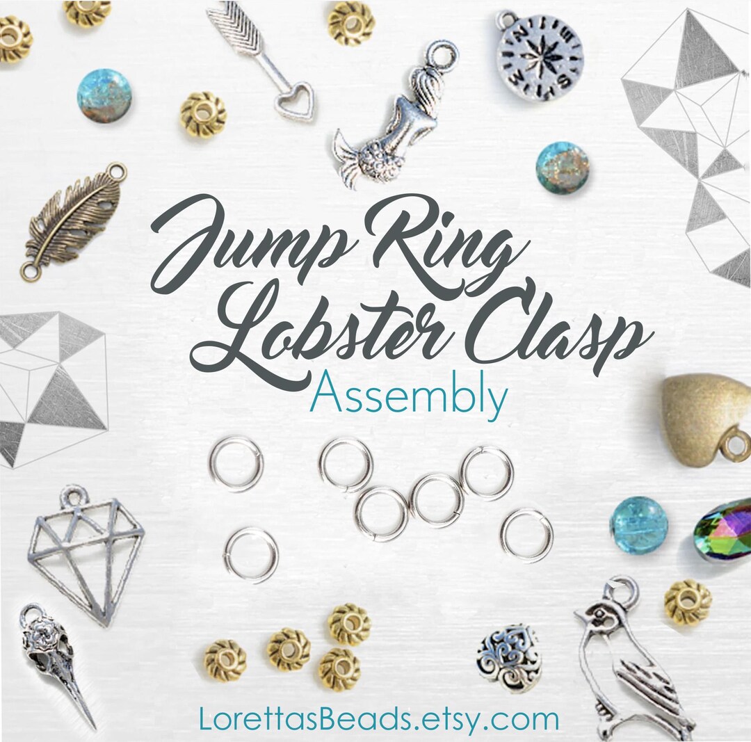 Jump Ring and Lobster Clasp Assembly Service, We Will Attach a Jump ...