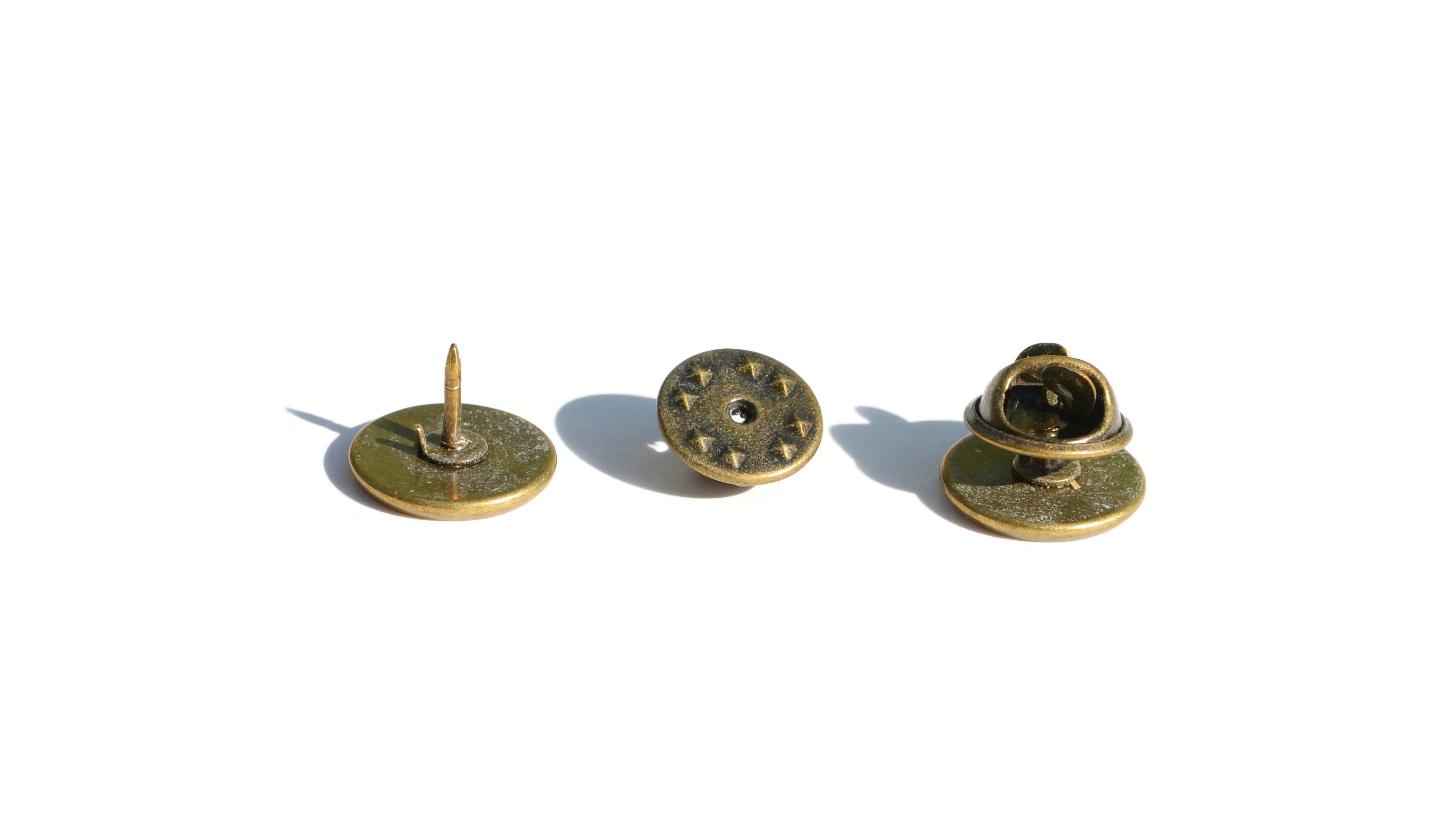 10 Tie Tac Pin Brooch Bronze Tone Lapel Pins F743 - Etsy