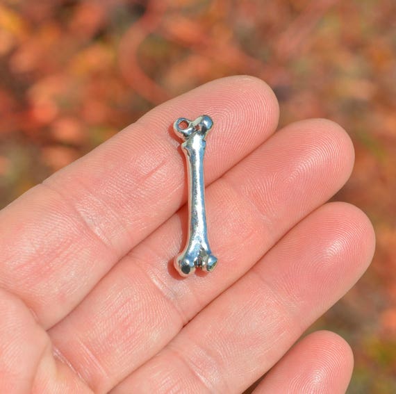 5 Anatomically Correct Silver Femur Bone Charm SC5135 | Etsy
